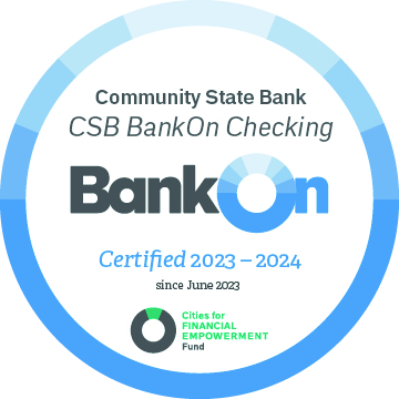 BankCSB › Personal Banking
